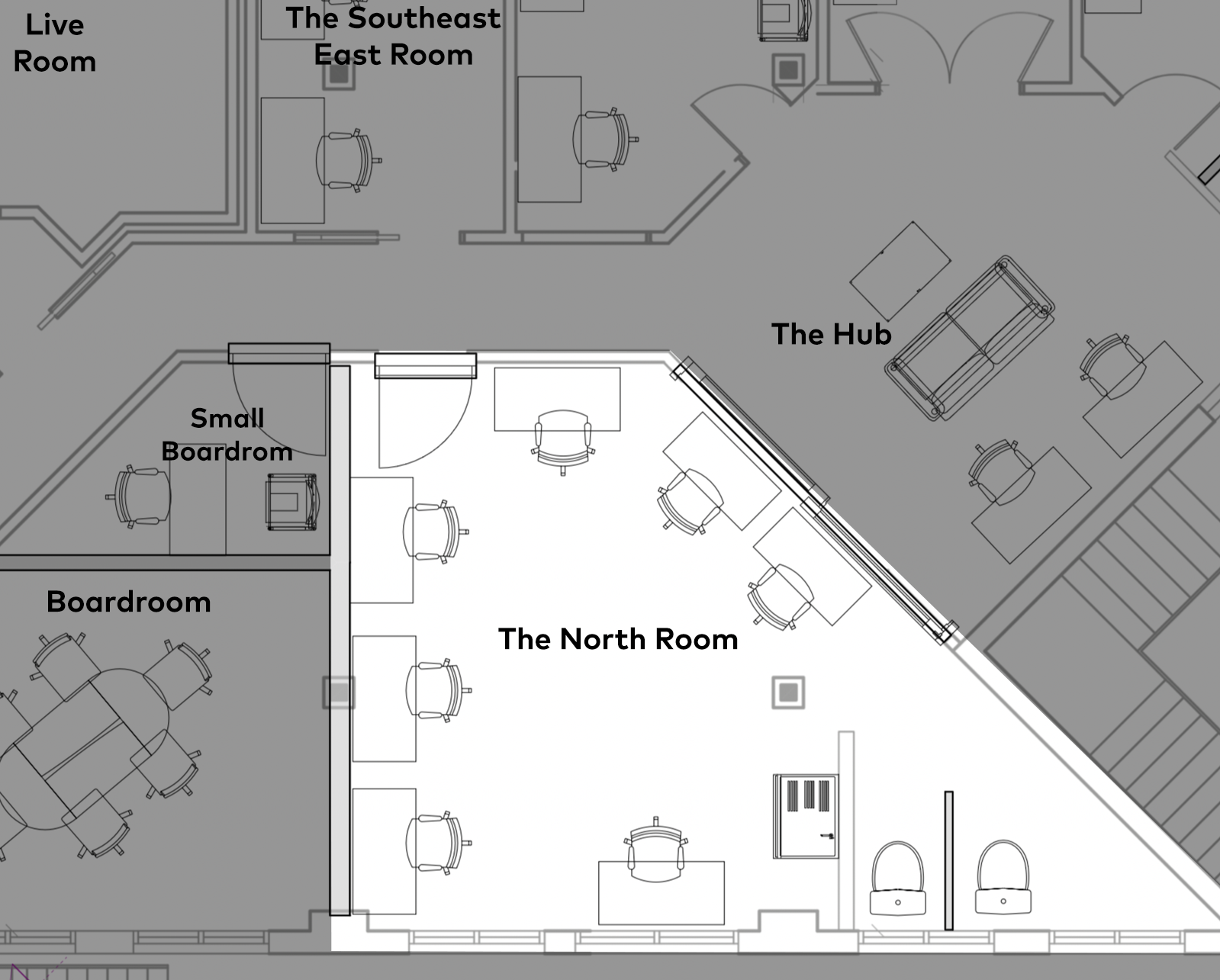 Offices and Desks - Danforth Creative Commons